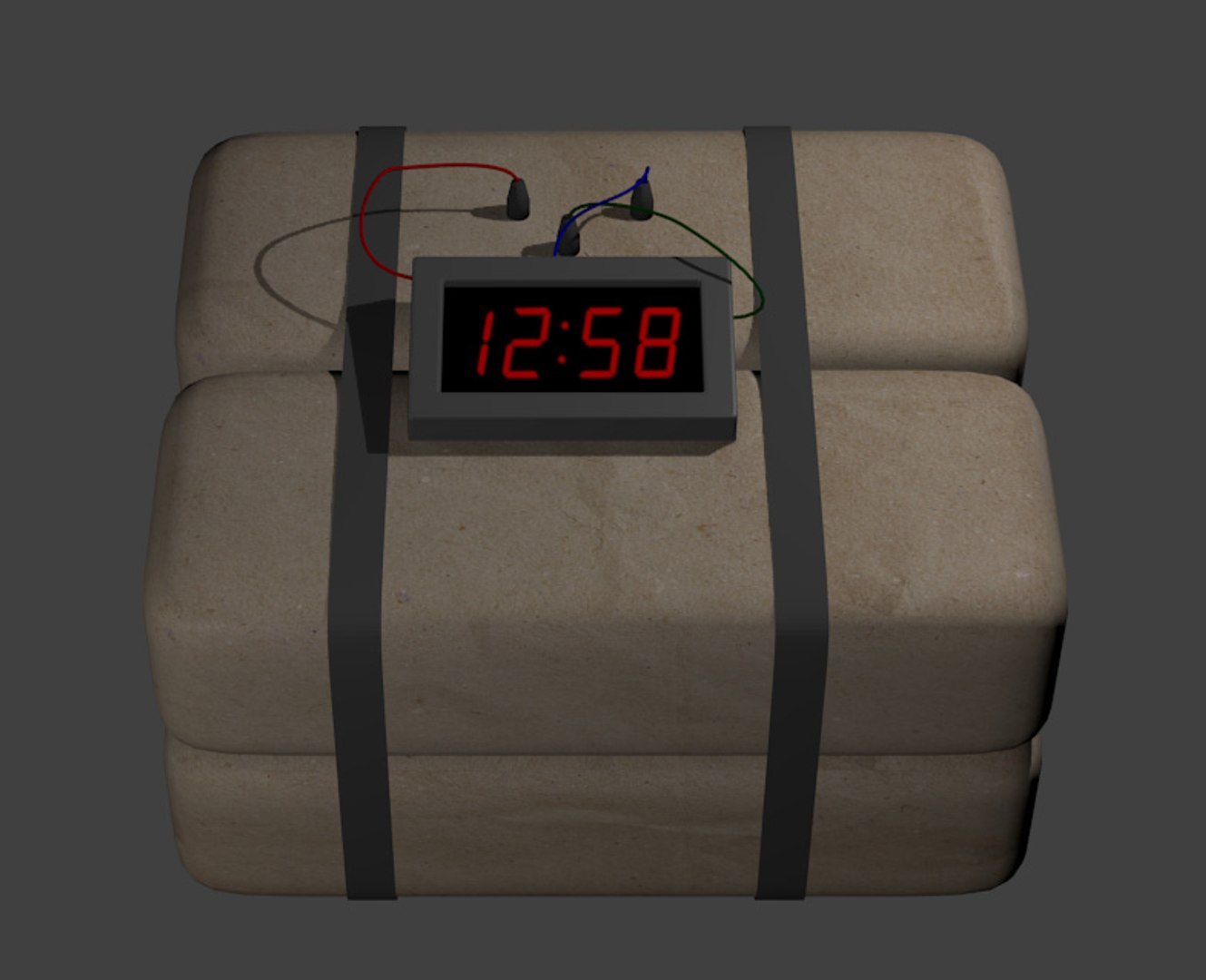 Free Explosive 3d Model