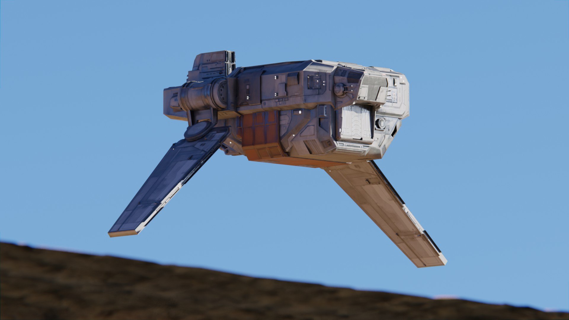 3D Star Wars Imperial Drop Ship - TurboSquid 2325885