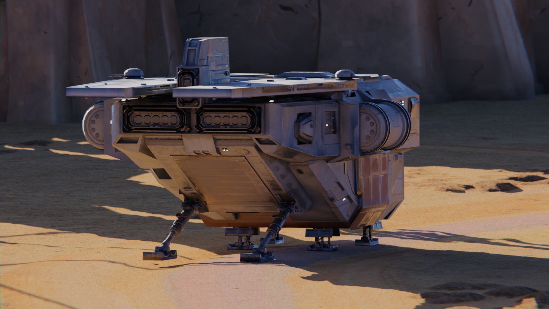 3D Star Wars Imperial Drop Ship - TurboSquid 2325885