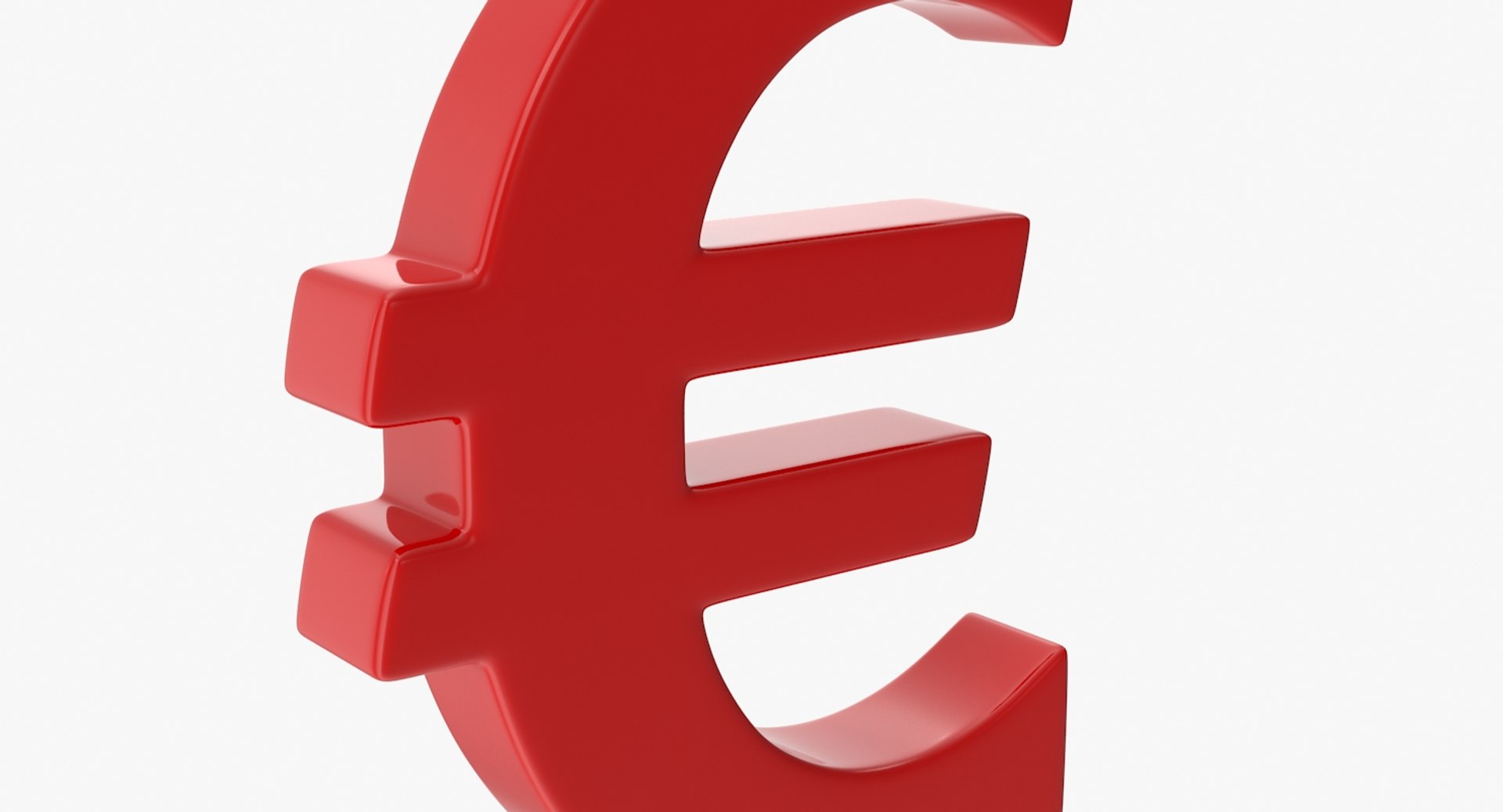 Euro Sign 3D Model - TurboSquid 1380695