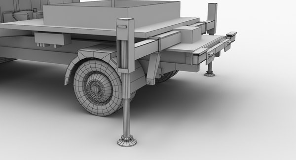 mercedes sprinter crane 3d model