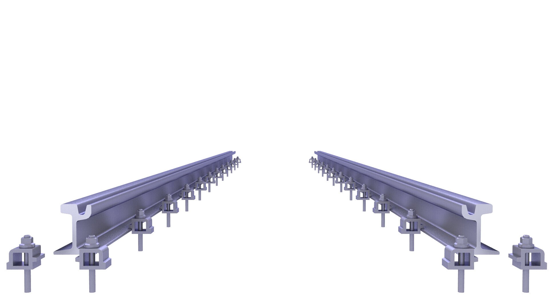 3D Tram Track 33 - TurboSquid 2096392