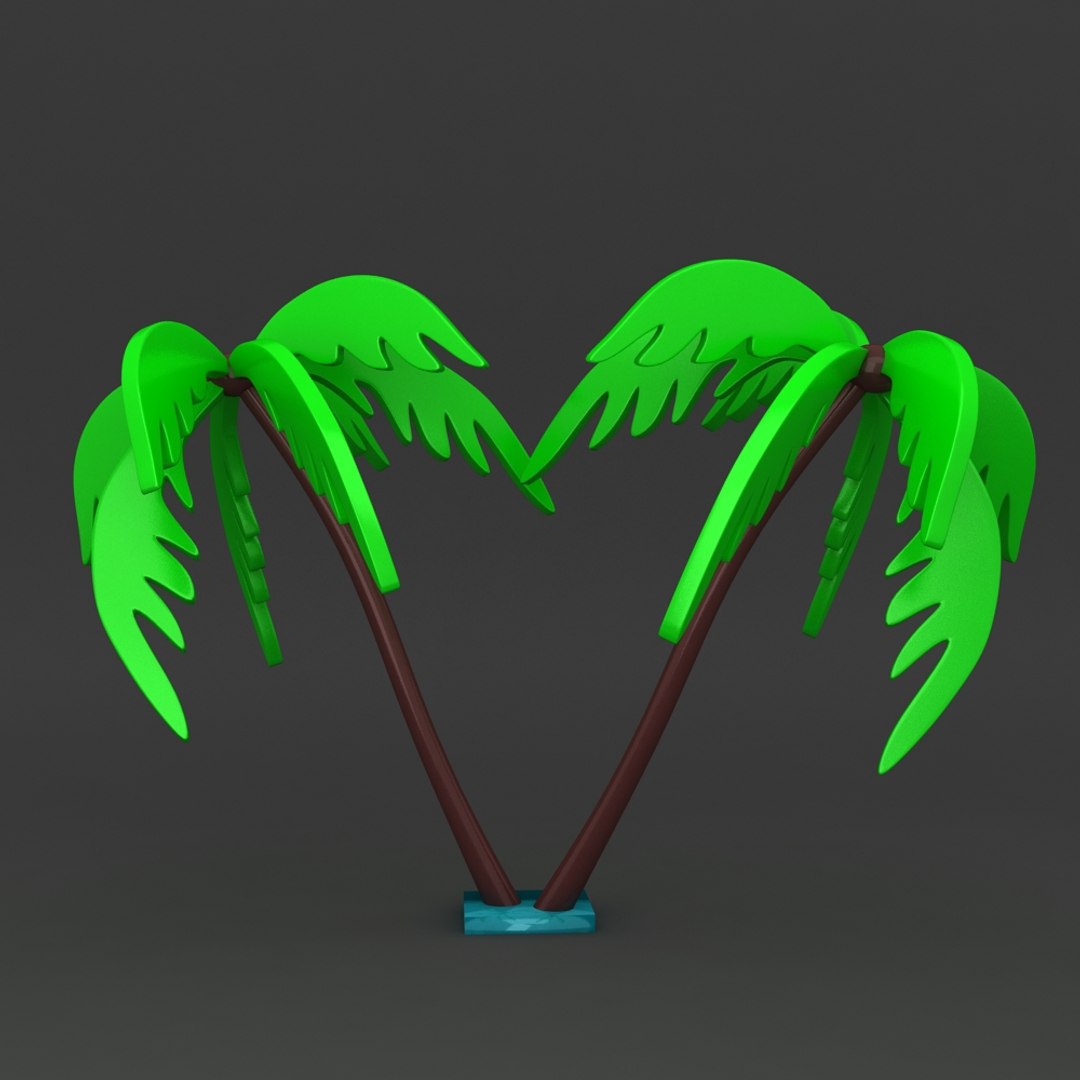 3d Palm Tree Model