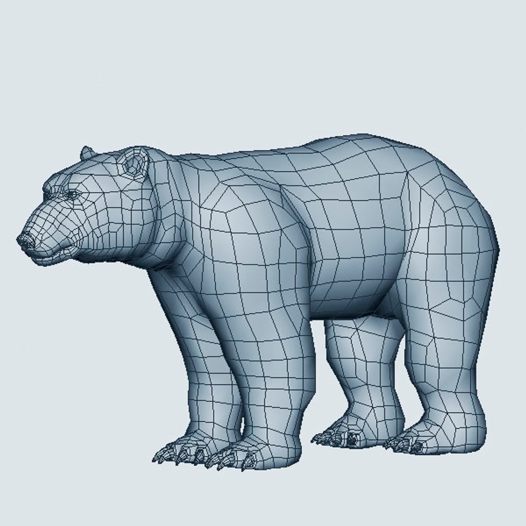 3d Model Polar Bear