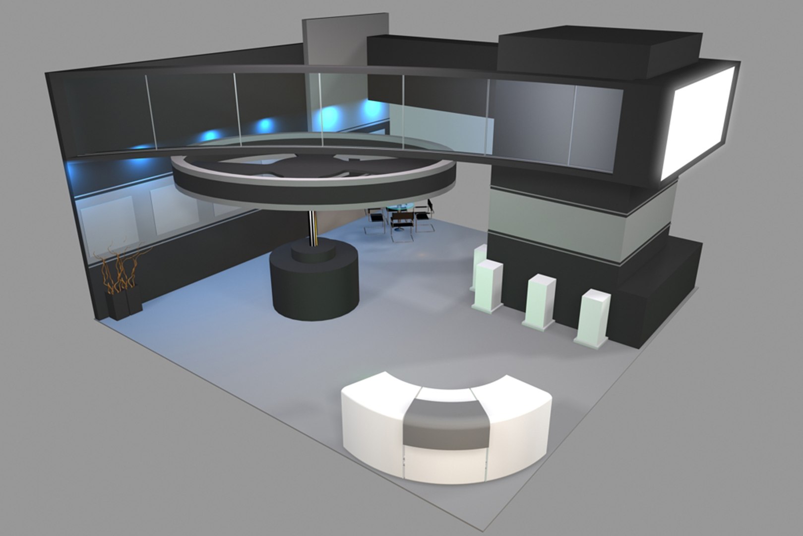 Stand 3D Model - TurboSquid 1720168