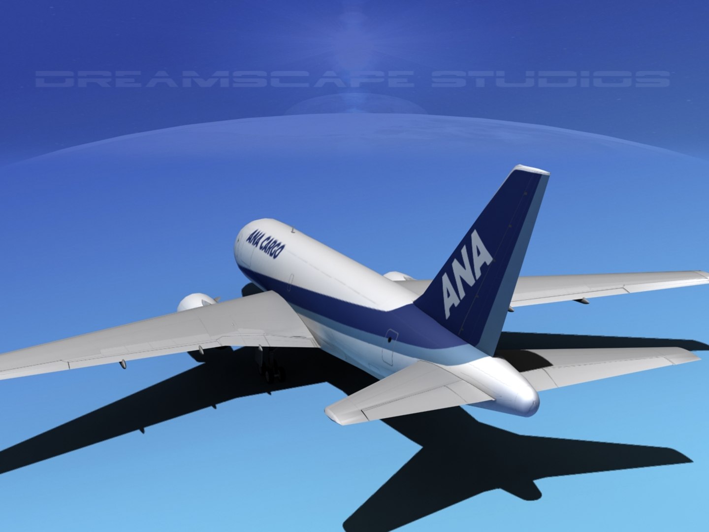 3d Dxf Boeing 767 767-100