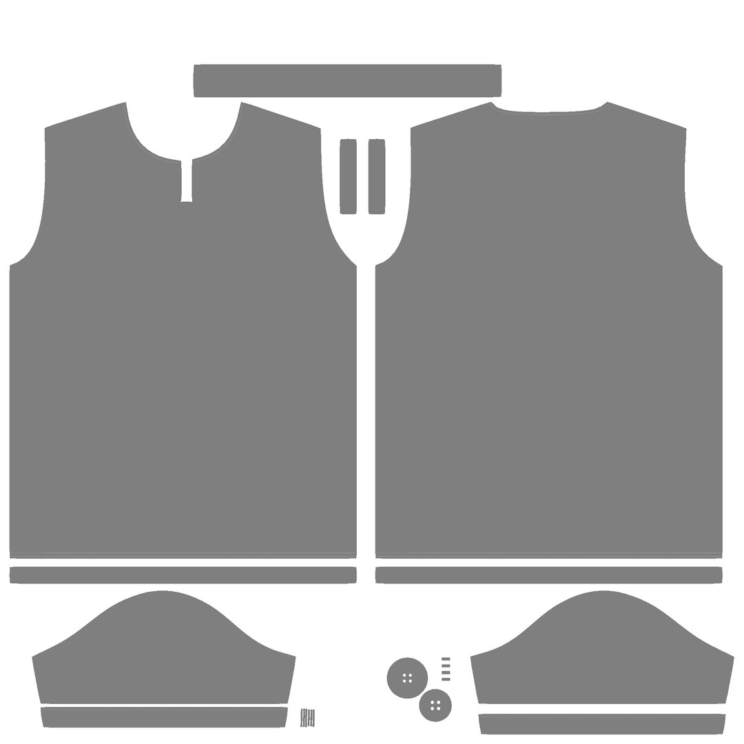 3D High Neck T-shirt In Low Poly - TurboSquid 2378967