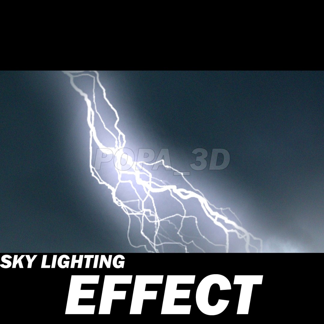 3d Model Sky Lighting Effects