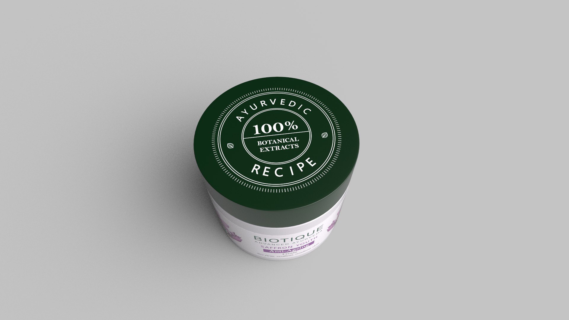 Saffron Youth Anti Ageing Cream 3D Model - TurboSquid 2253215