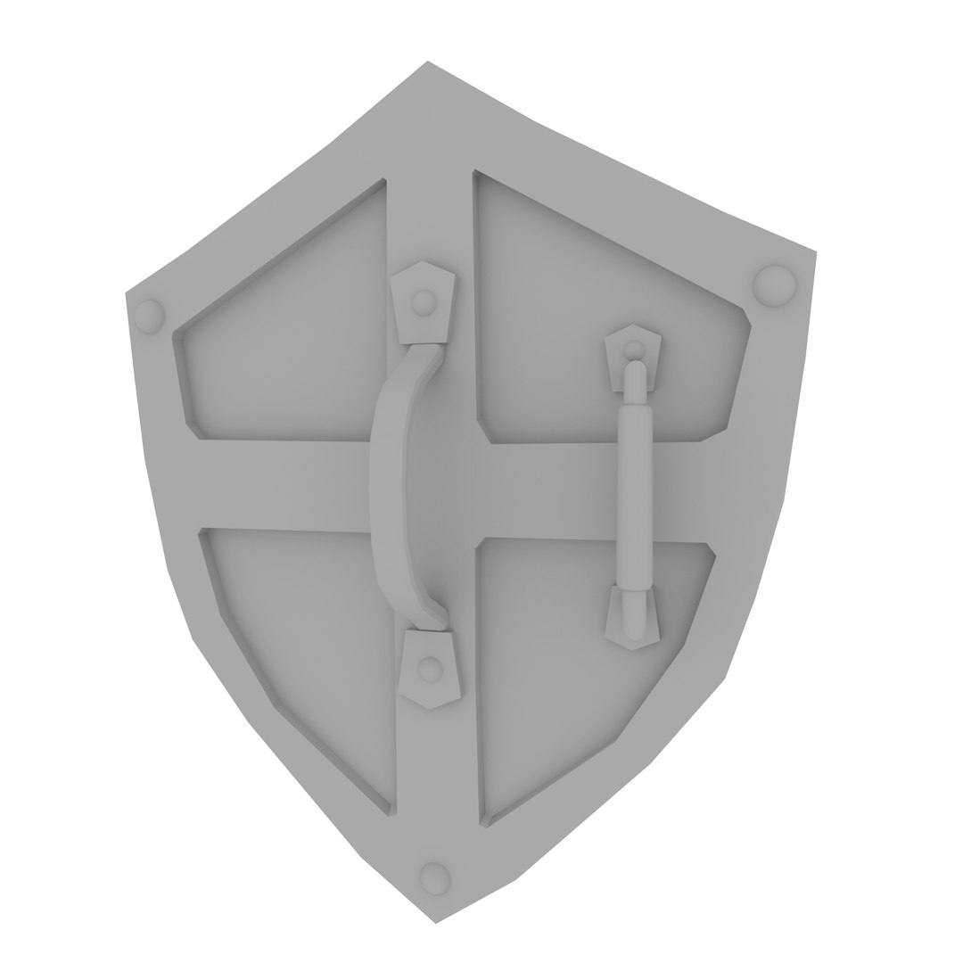 Hyrule Shield 3D Model - TurboSquid 1493222