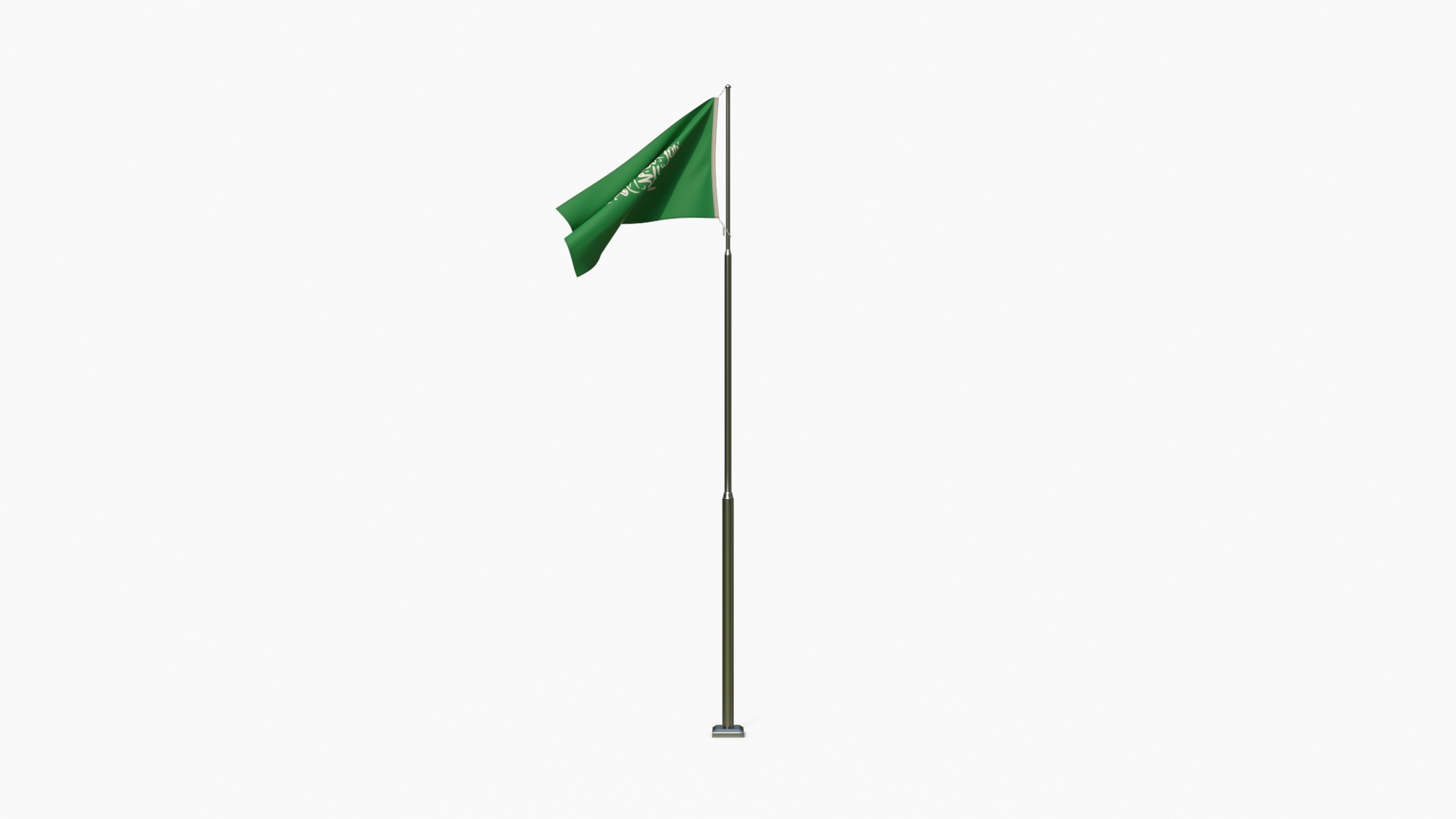 Animated Saudi Arabia Flag 3D - TurboSquid 1798775