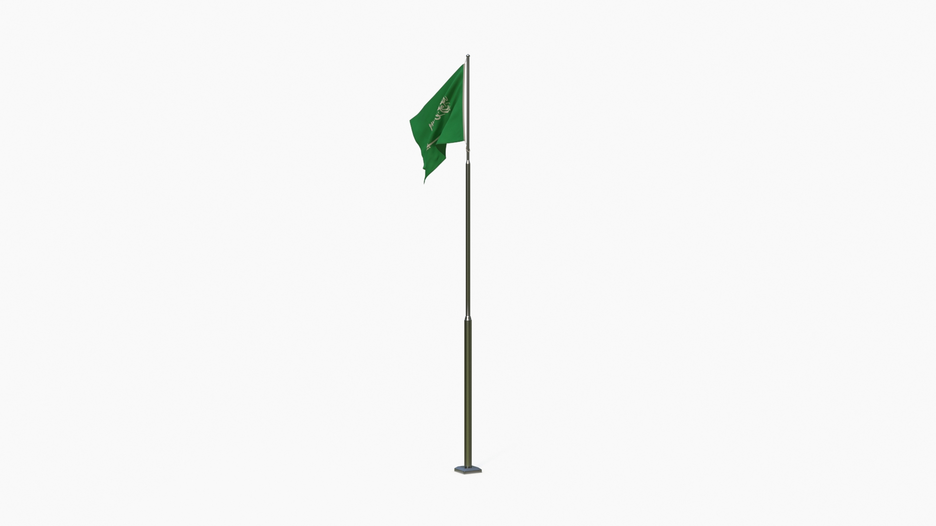 Animated Saudi Arabia Flag 3D - TurboSquid 1798775