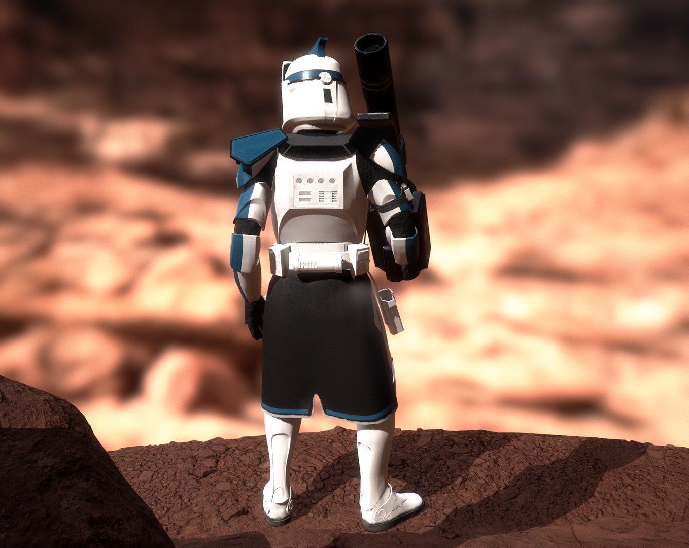 Clone Heavy Trooper 3D Model - TurboSquid 1761654