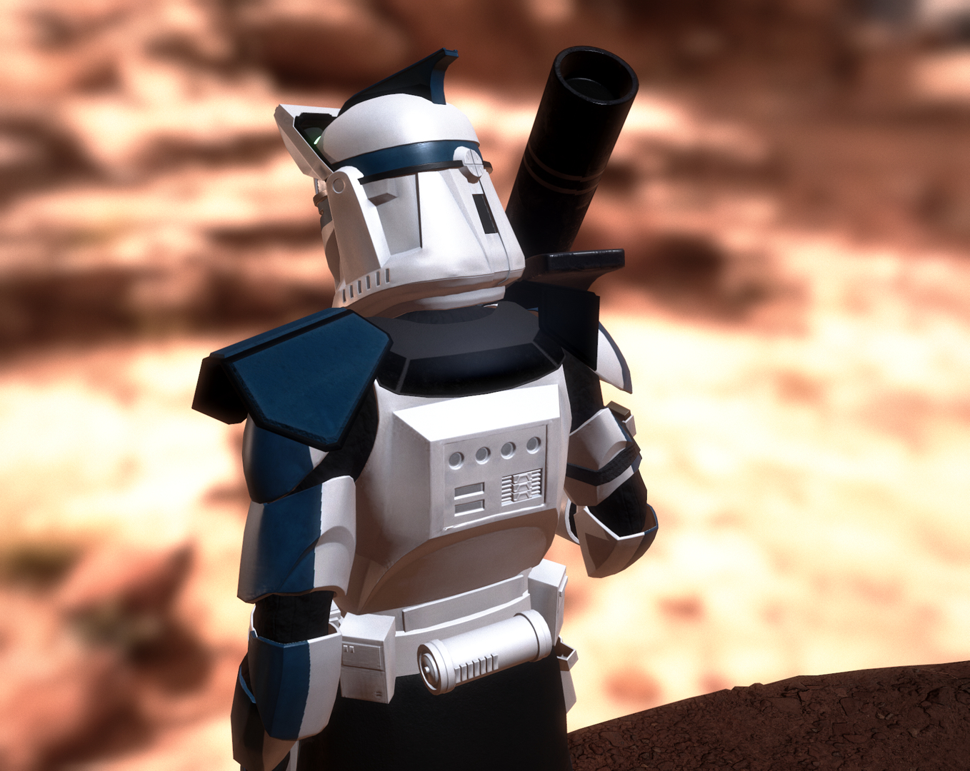 Clone Heavy trooper 3D model - TurboSquid 1761654
