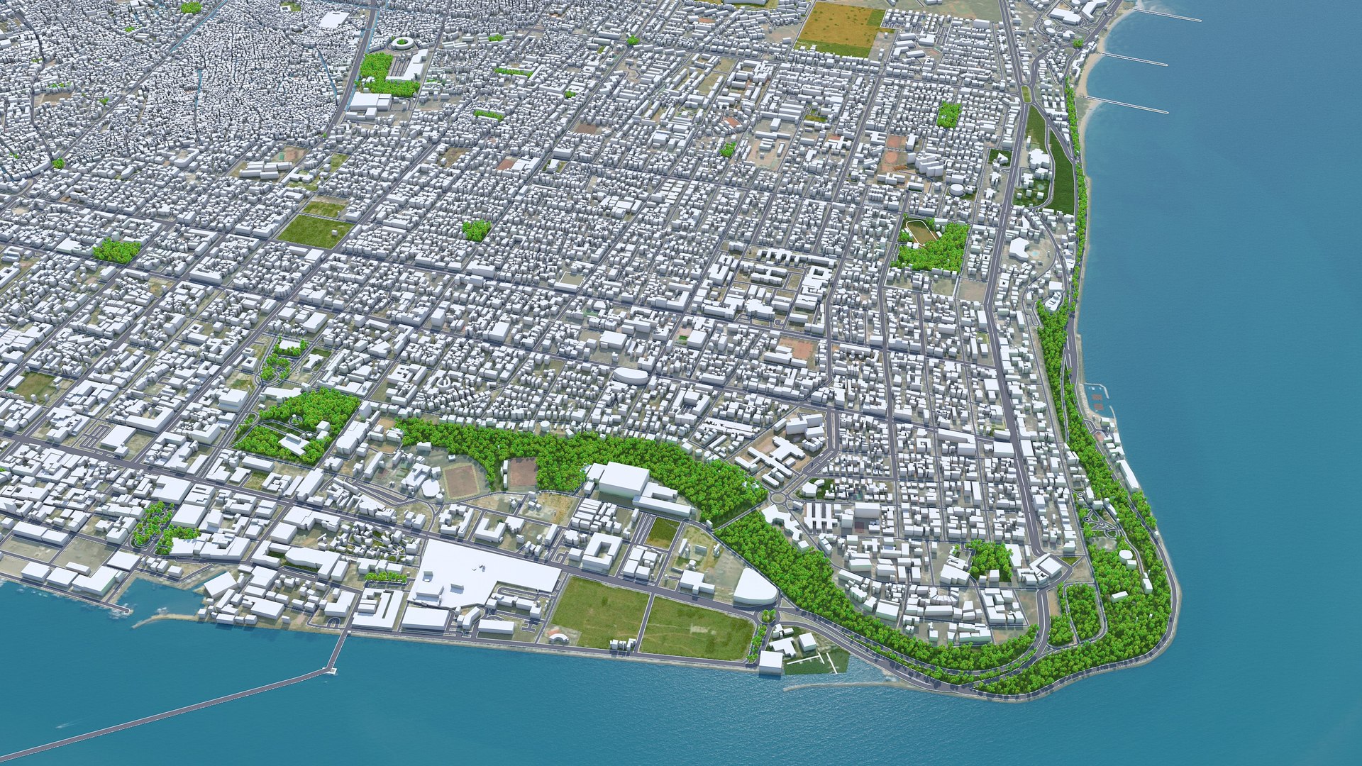 Maputo Mozambique 3D Model - TurboSquid 2113152