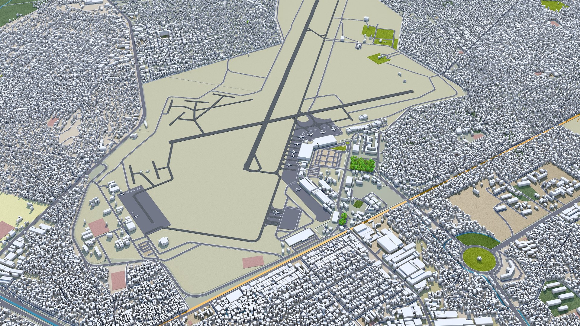 Maputo Mozambique 3D Model - TurboSquid 2113152