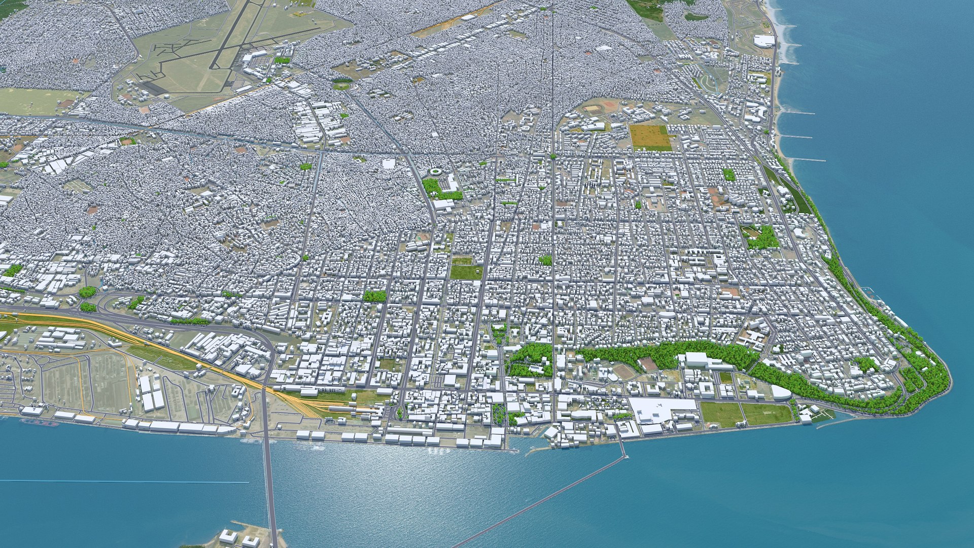 Maputo Mozambique 3D Model - TurboSquid 2113152