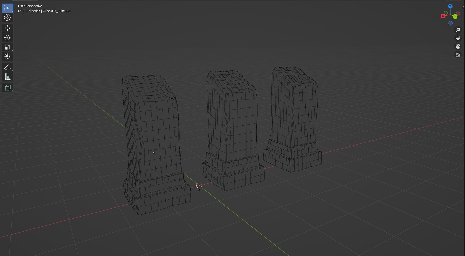 Free Broken Stone Pillars 3D - TurboSquid 1991858