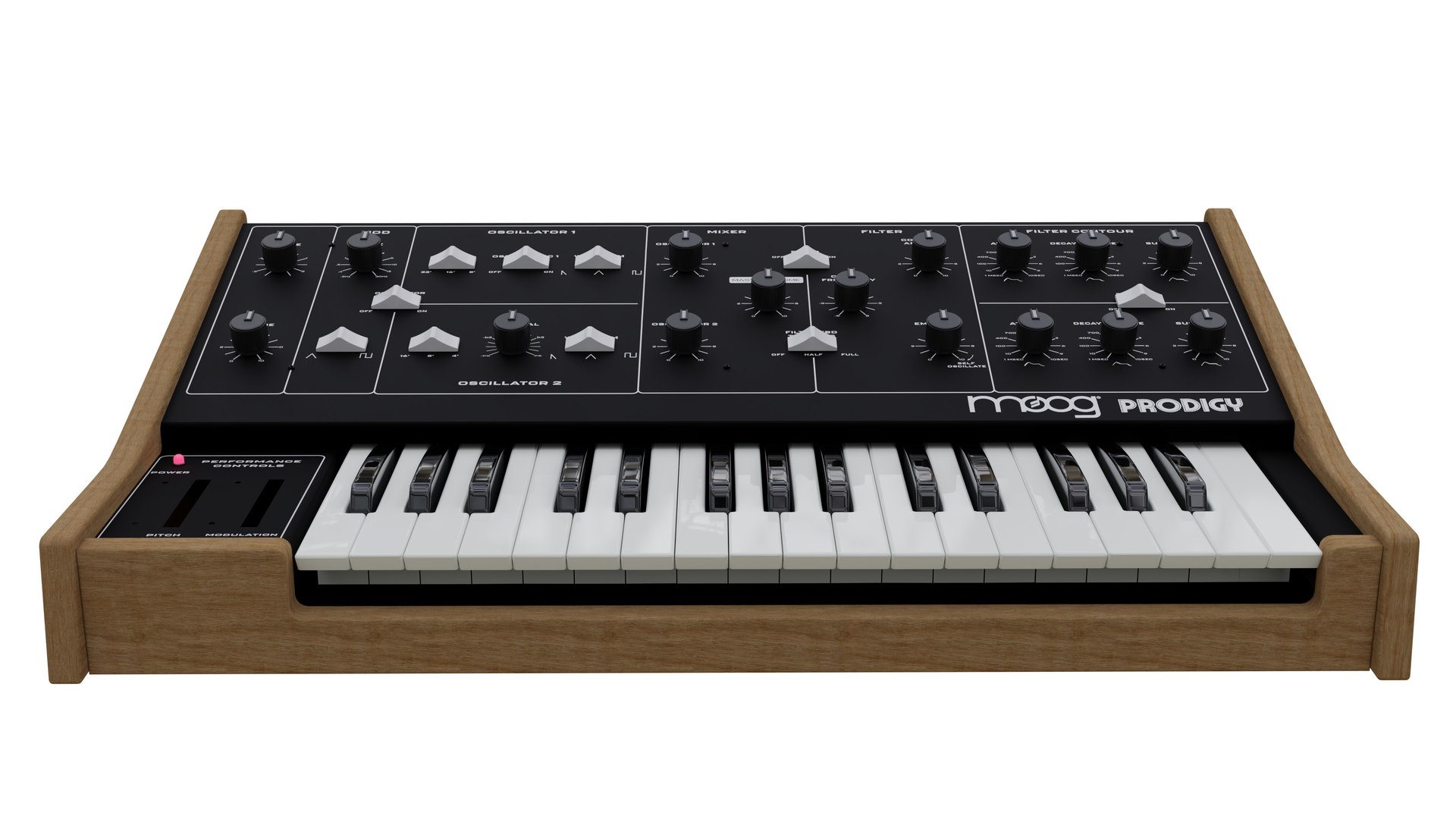 3D Moog Prodigy 1979 - 1984 - TurboSquid 2224362