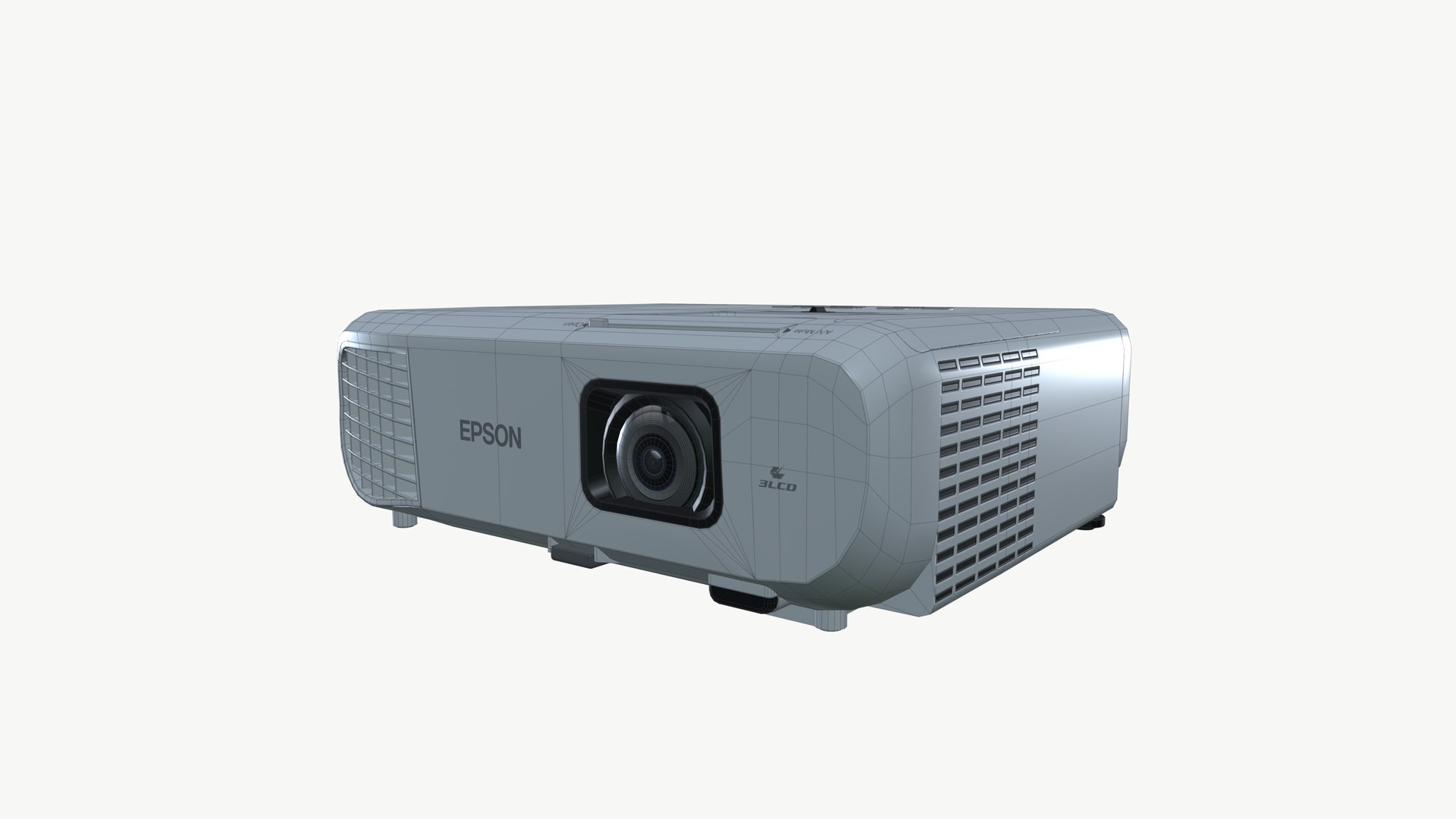 Projector 3D Model - TurboSquid 2338324