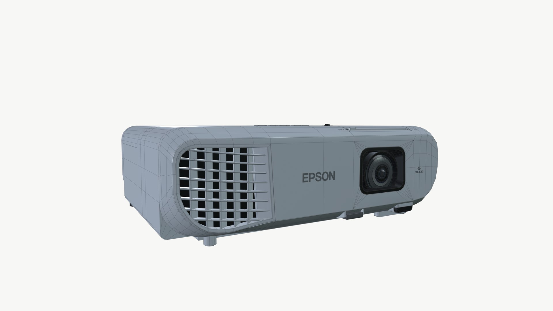 Projector 3D Model - TurboSquid 2338324