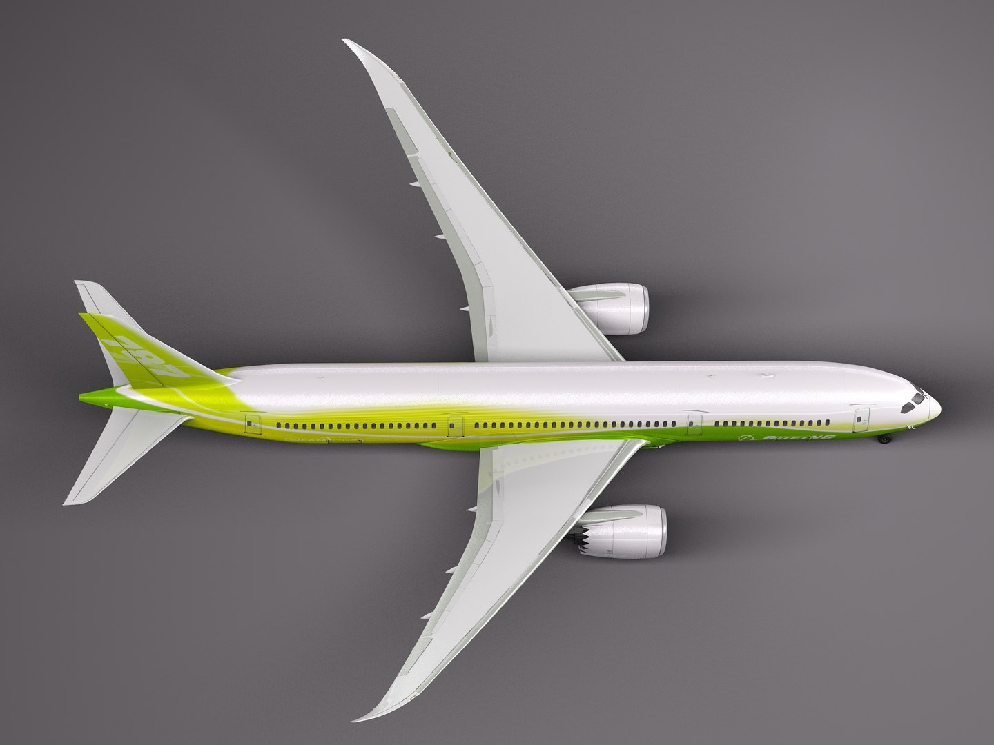 Ma Green Boeing 787
