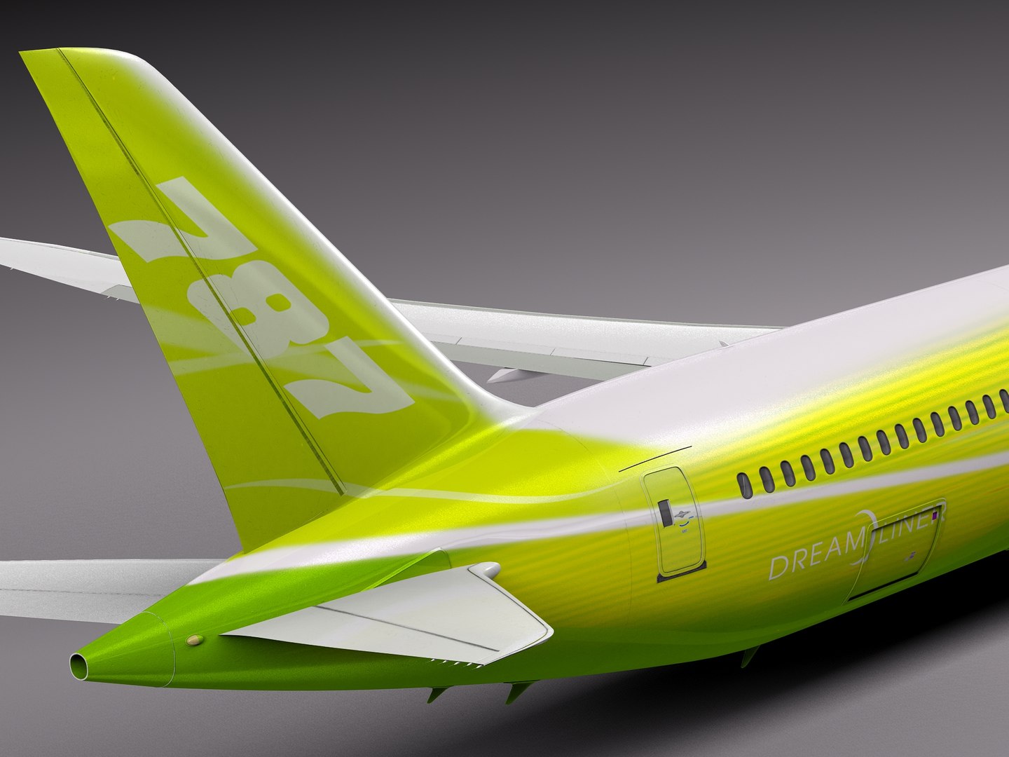 Ma Green Boeing 787