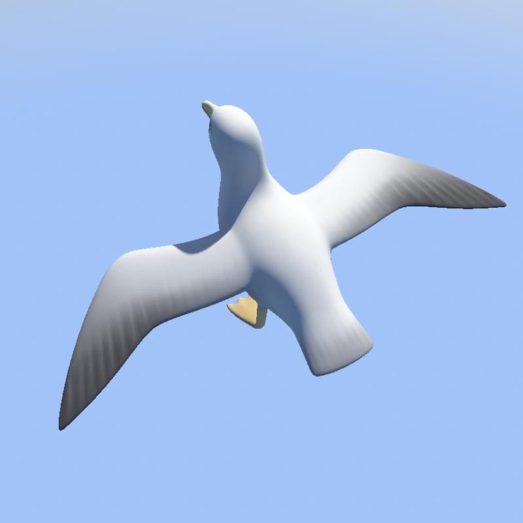 Seagull Sea Gull 3d Dxf