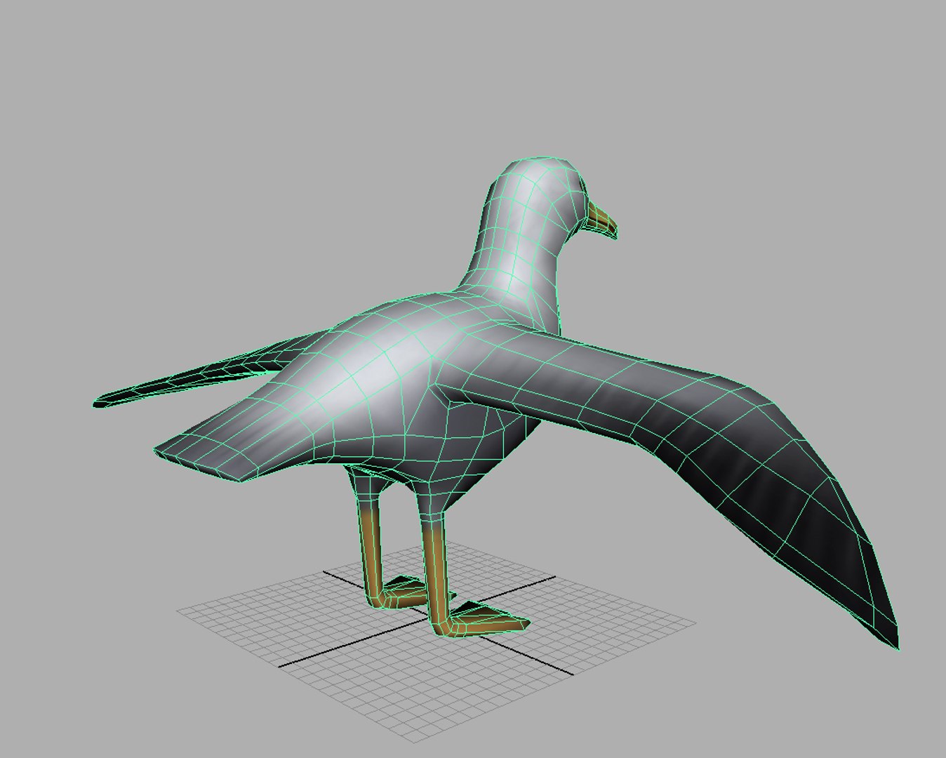 Seagull Sea Gull 3d Dxf