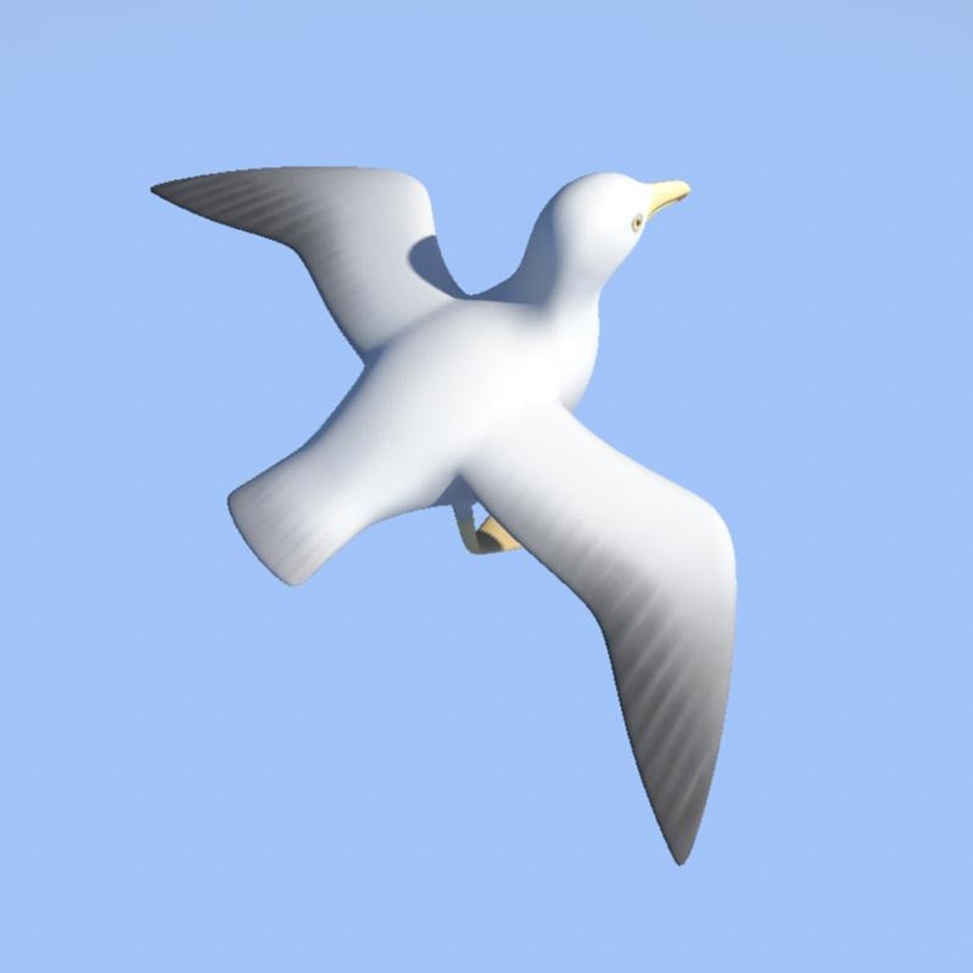 Seagull Sea Gull 3d Dxf