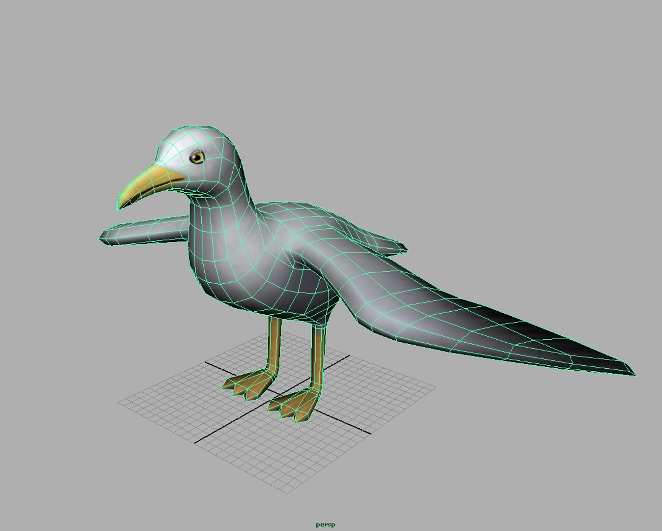 Seagull Sea Gull 3d Dxf