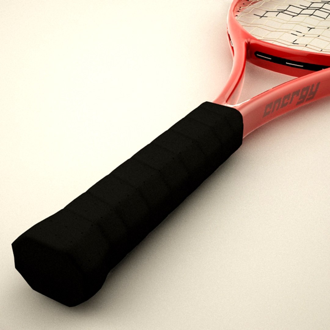 3d tennis racket