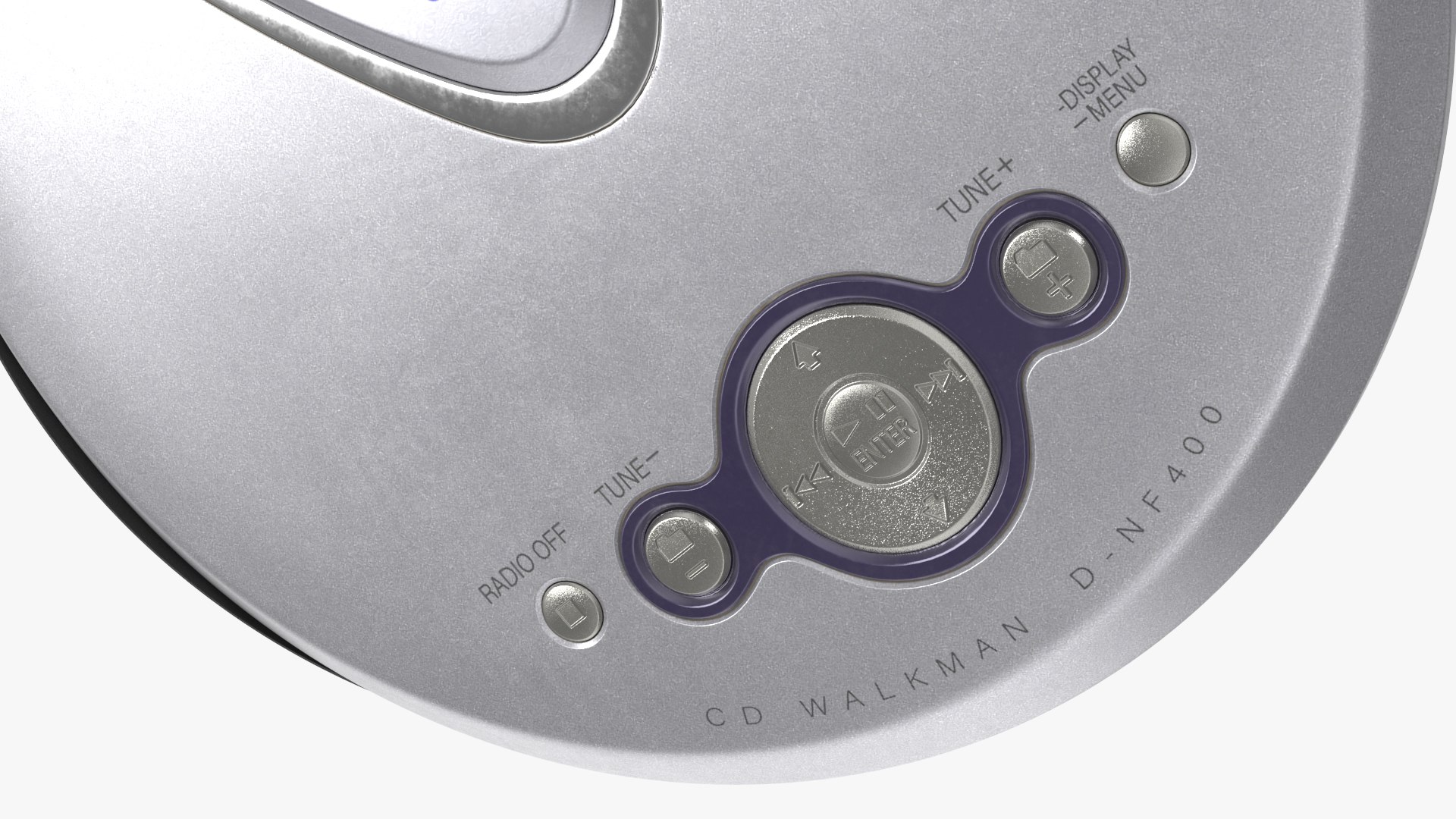 3D Walkman Sony Portable CD Player Open Model - TurboSquid 2325169