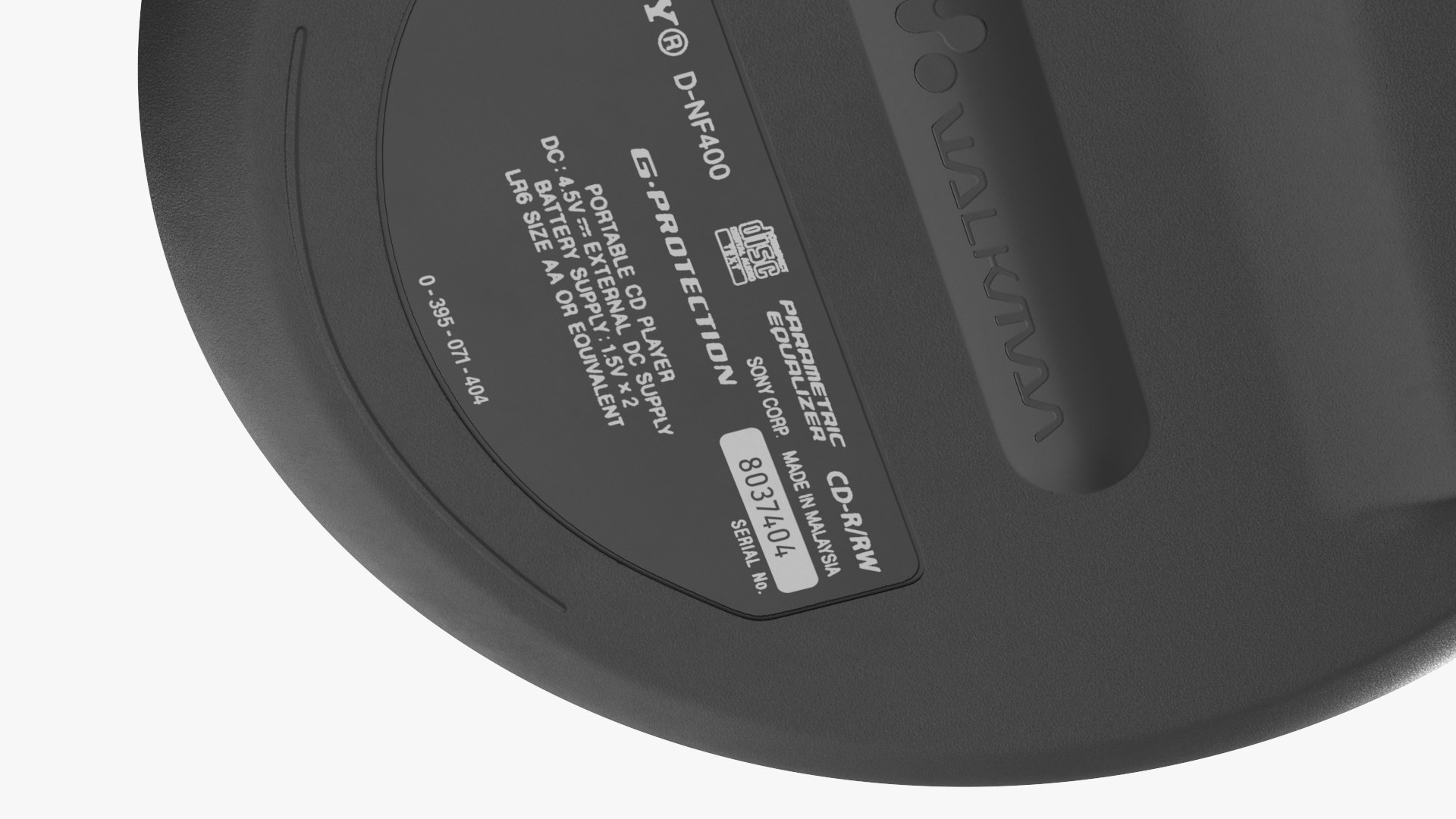 3D Walkman Sony Portable CD Player Open Model - TurboSquid 2325169