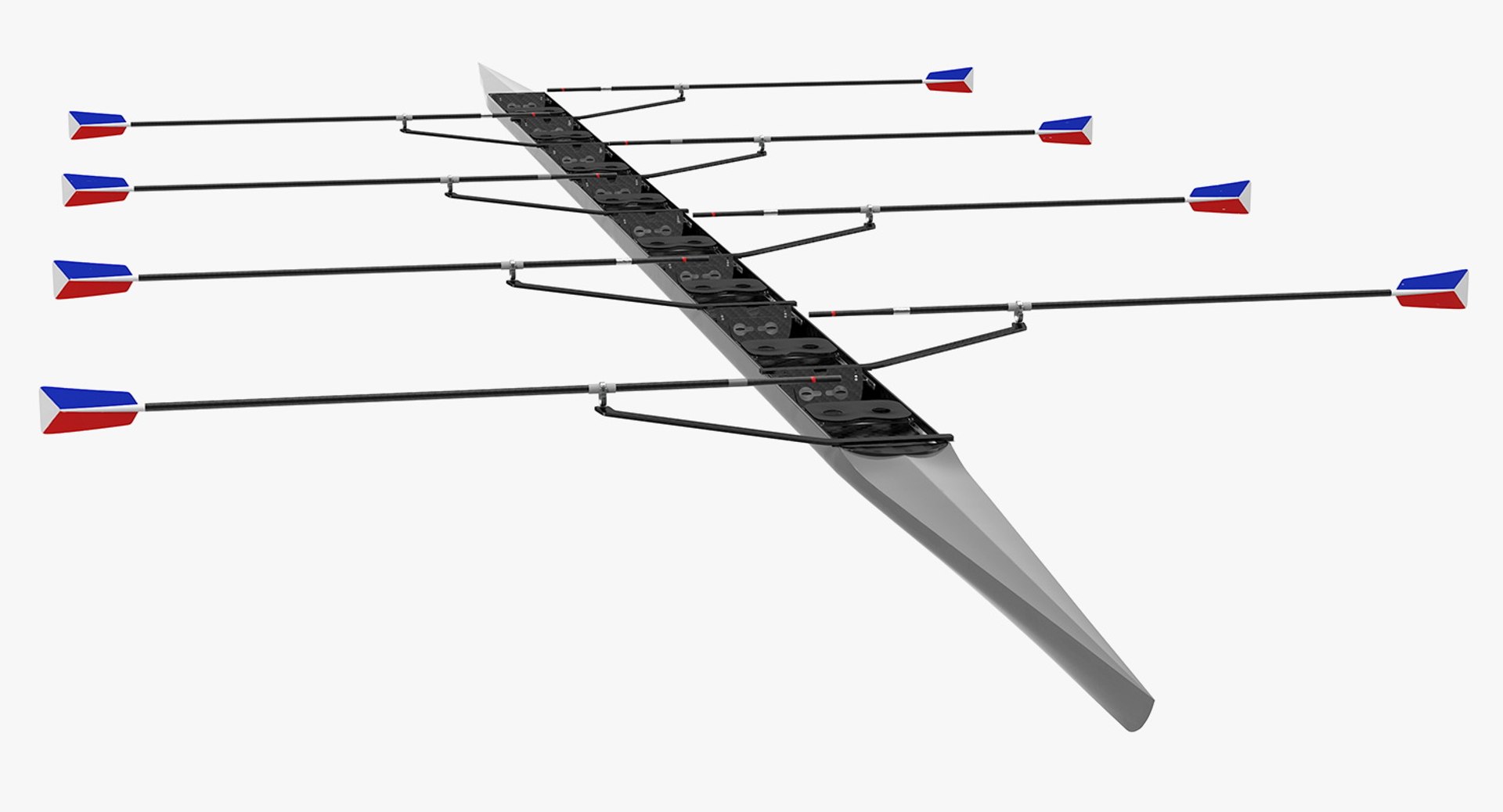 Race Rowboats Collection Model - TurboSquid 2518496