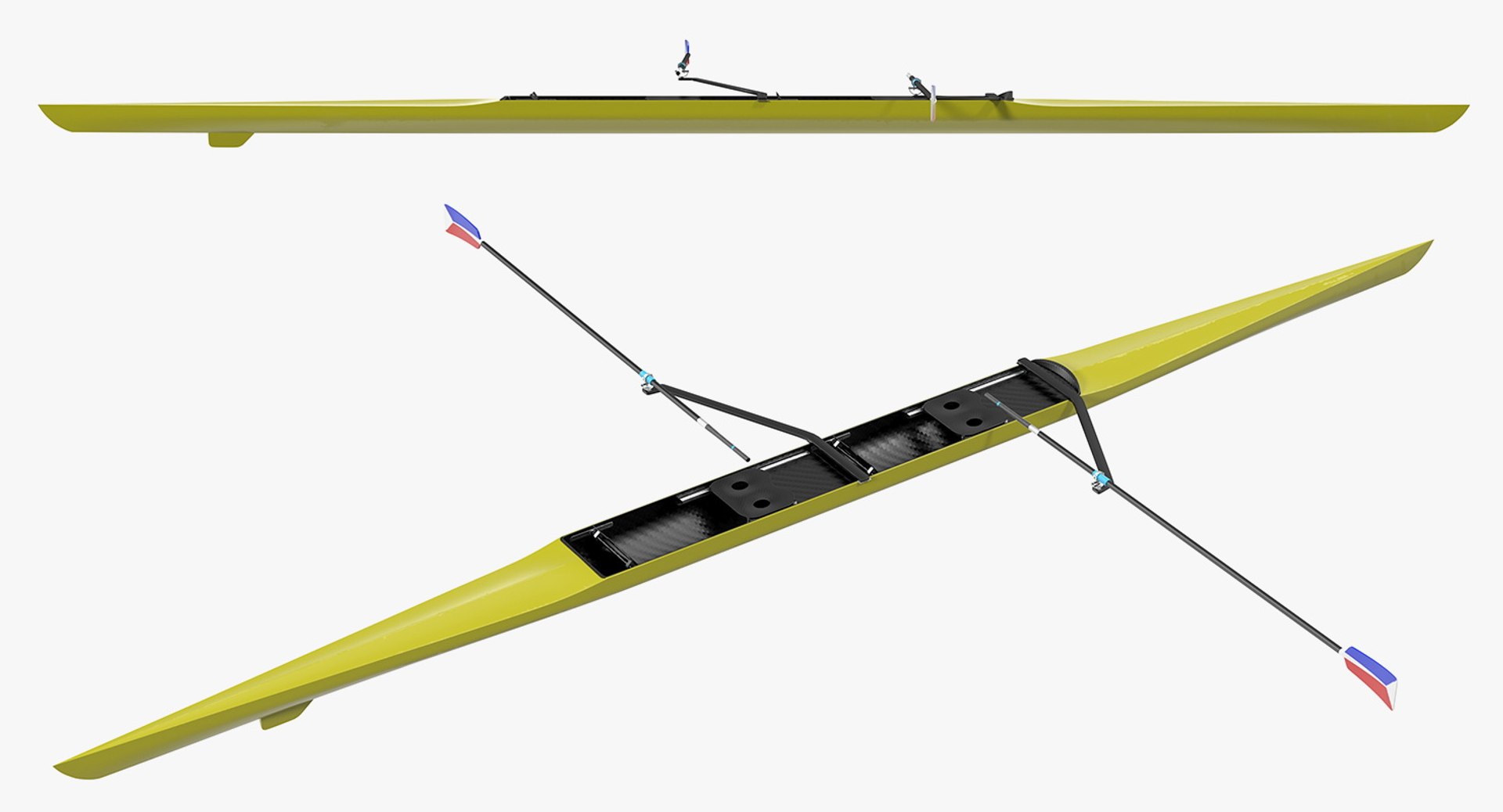 Race Rowboats Collection Model - TurboSquid 2518496