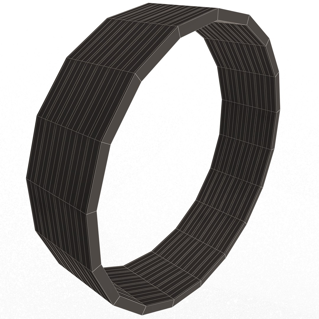 Rainbow Rubber Bracelet 3D Model - TurboSquid 2124897