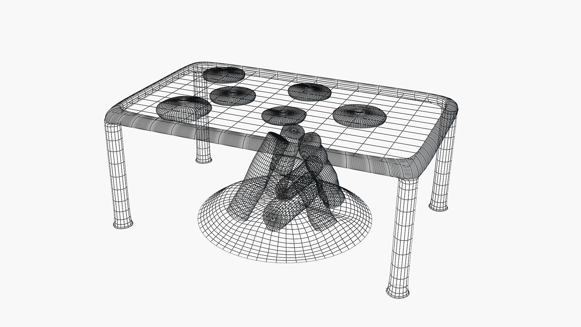3D Grilled Hamburger model - TurboSquid 2081662