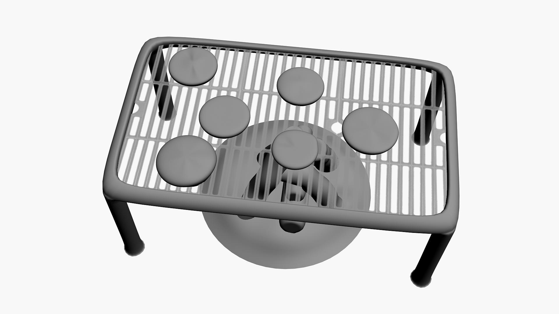 3D Grilled Hamburger model - TurboSquid 2081662