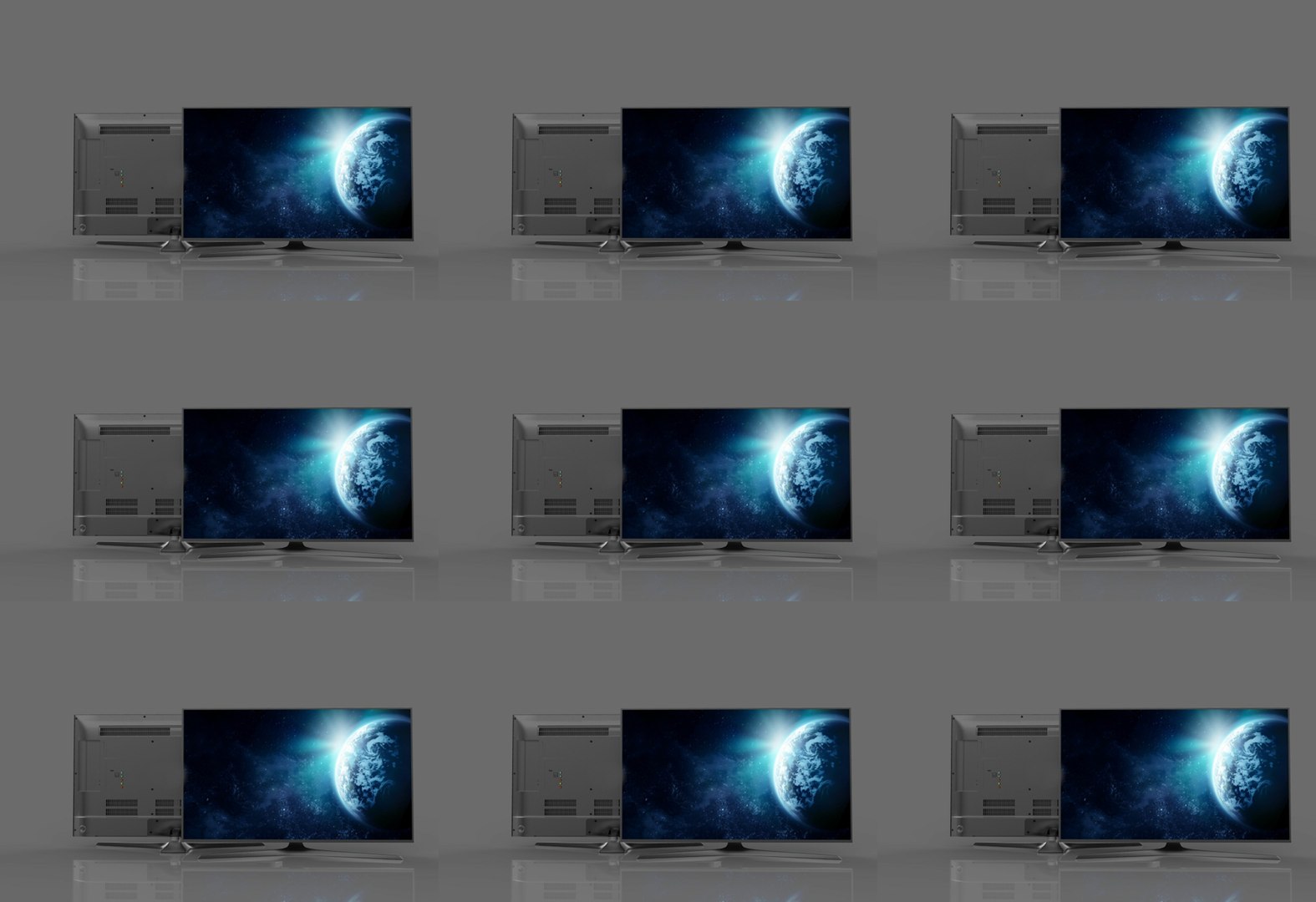 3D Model Ultra-thin TV 4K TV Smart TV Flat Panel TV LCD TV COMPUTER ...