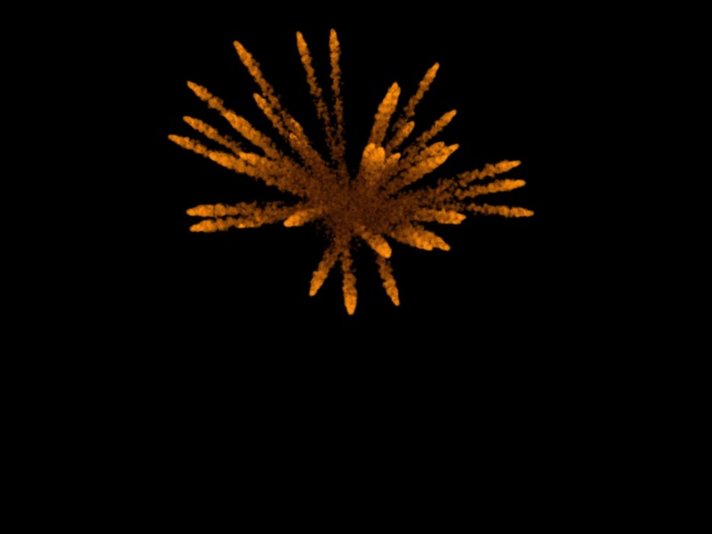 3d Fireworks Model