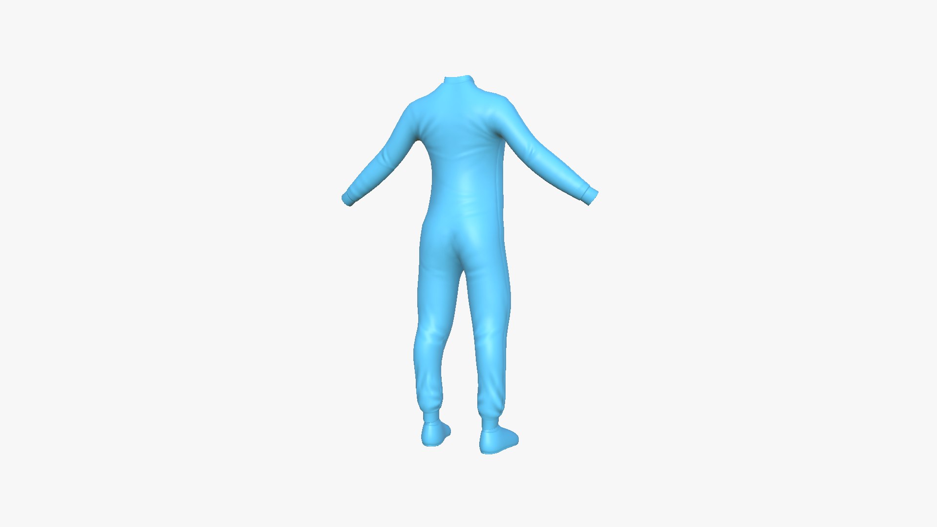 Racing Pilot Uniform A01 Red - Character Clothing Design 3D Model ...