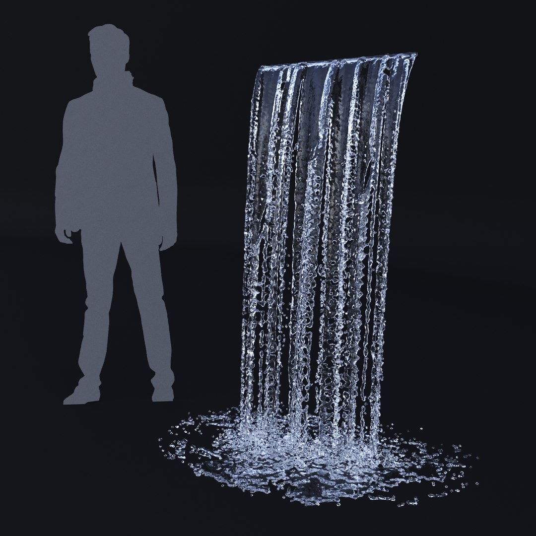 3D Animated Waterfalls - TurboSquid 2226580