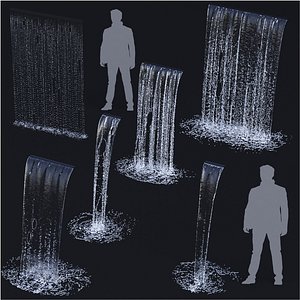 3D Waterfall Models | TurboSquid
