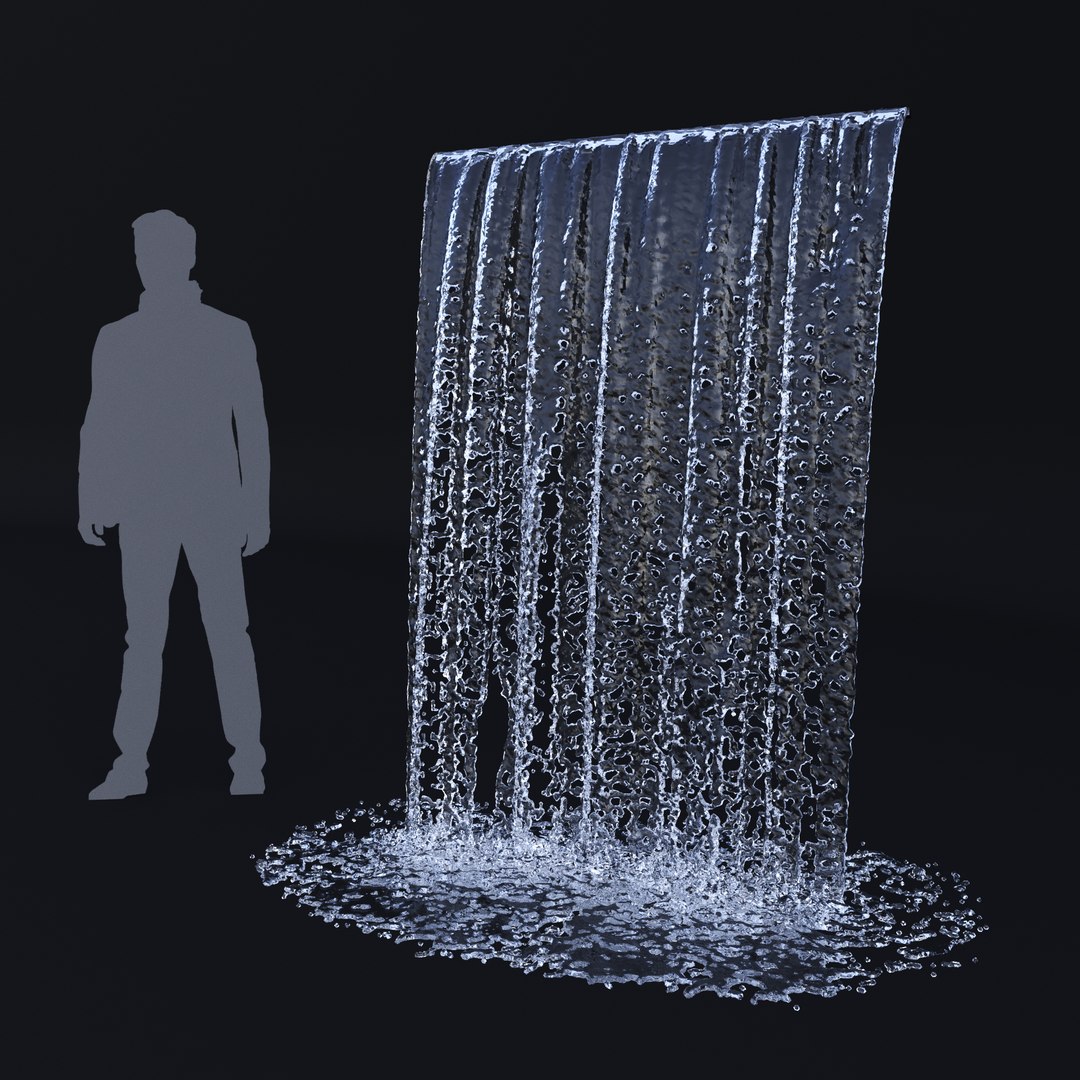 3D Animated Waterfalls - TurboSquid 2226580