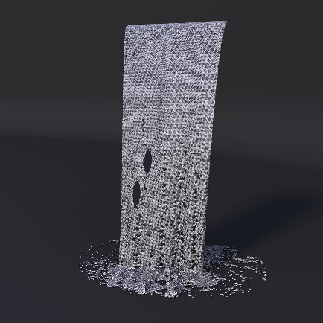 3D Animated Waterfalls - TurboSquid 2226580