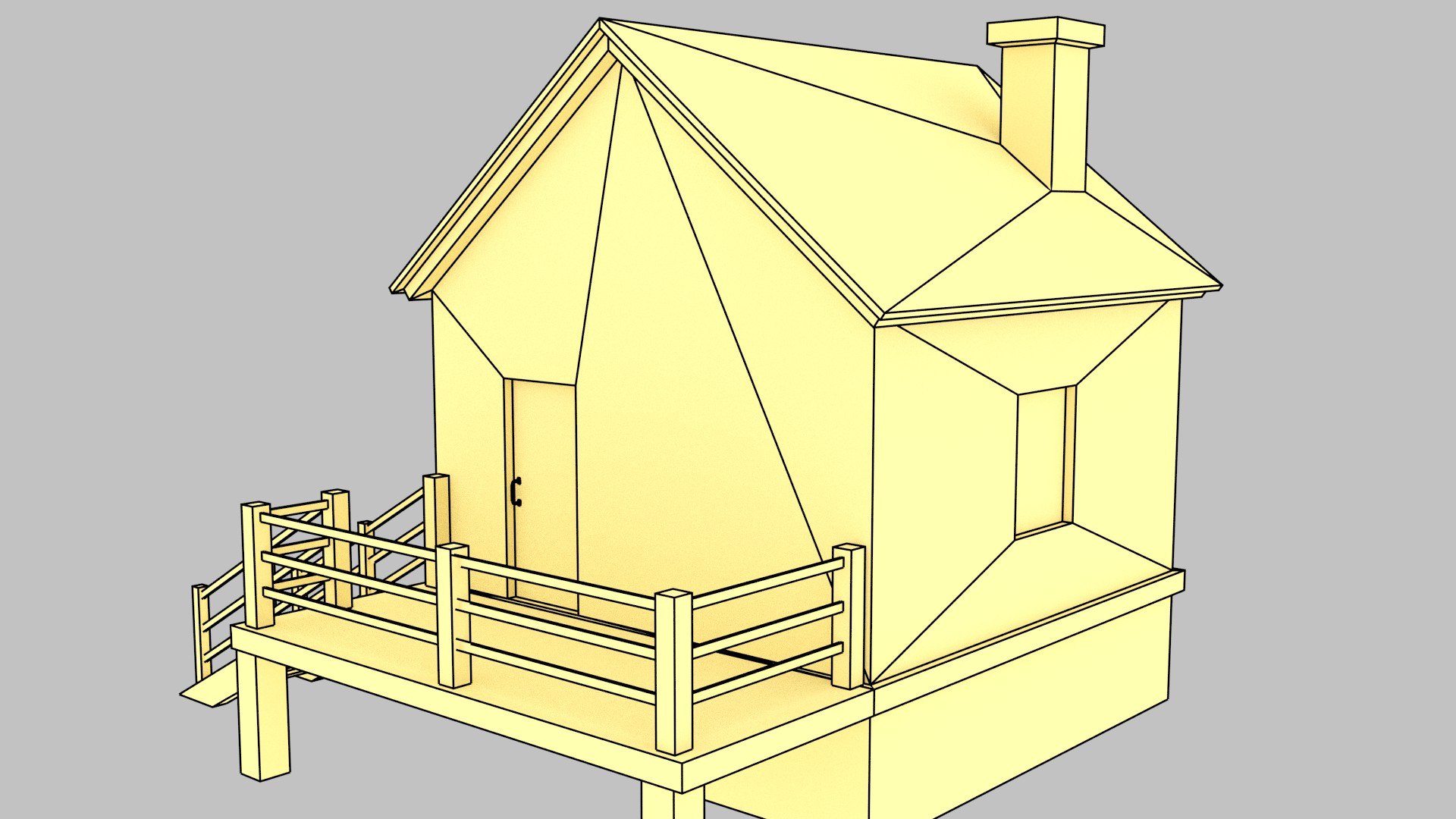 3D Security Post Model - TurboSquid 1412609