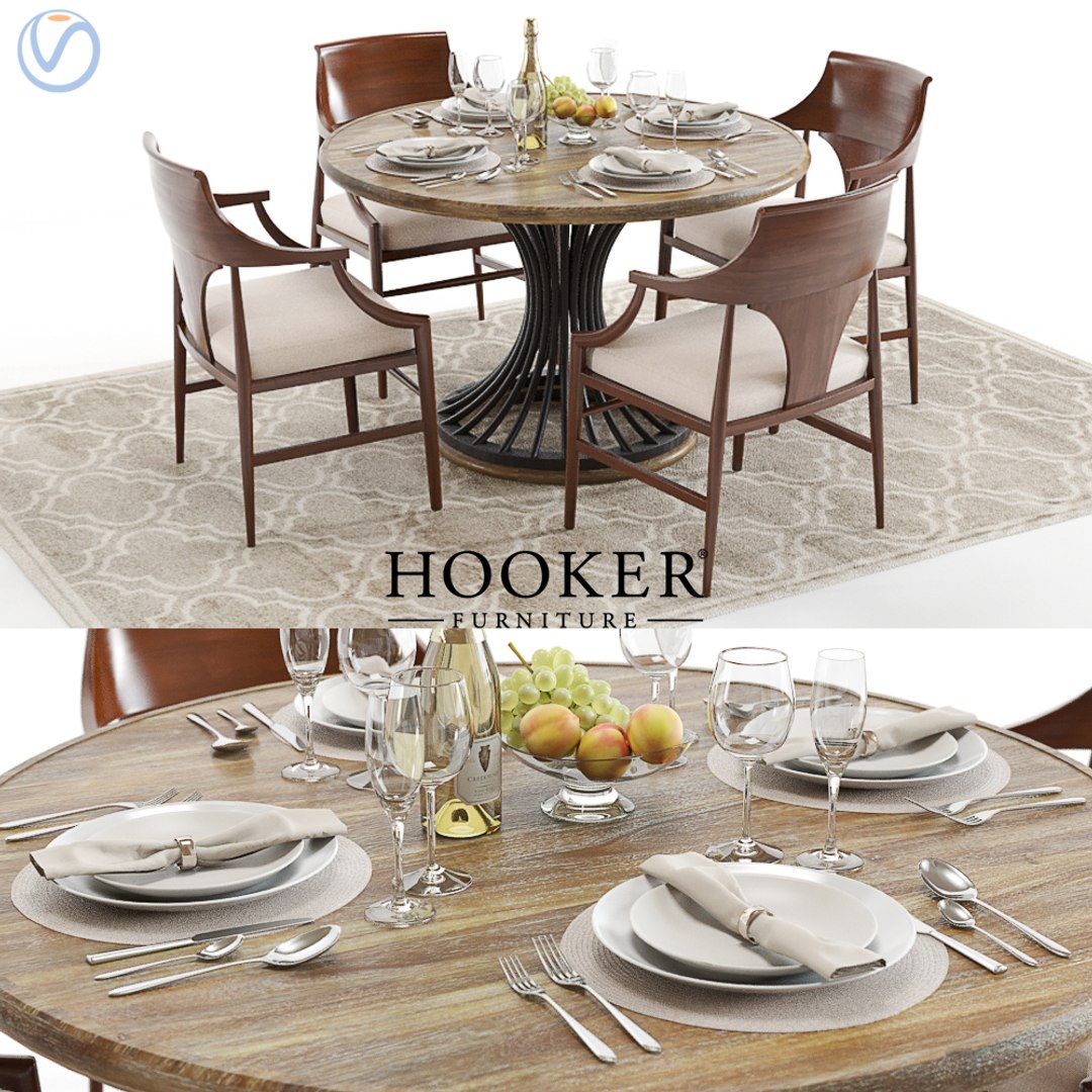 3d Model Hookers Cinch Table Jens