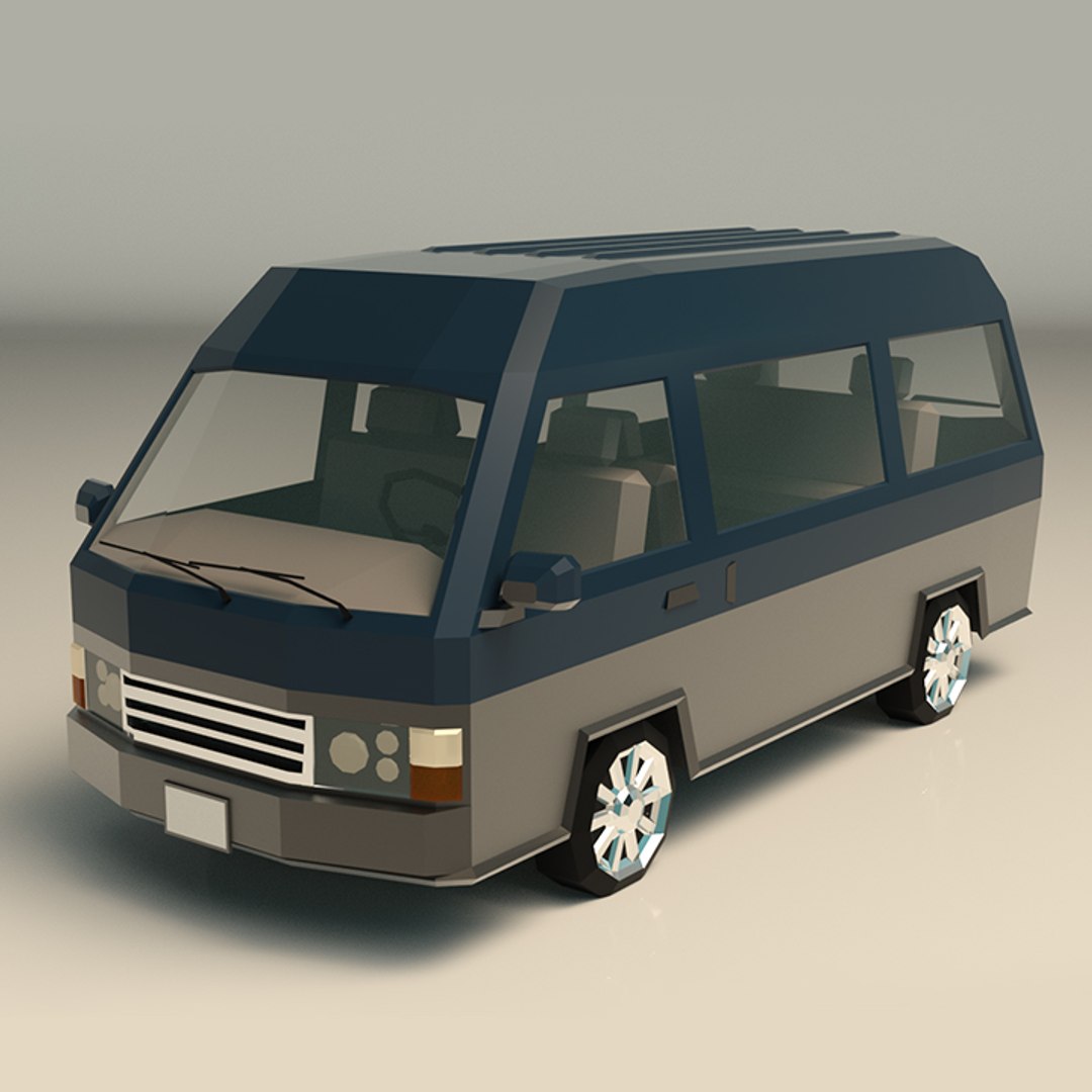 Van Minivan Model - TurboSquid 1550414