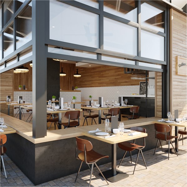 Restaurant Interior 3D Models for Download | TurboSquid